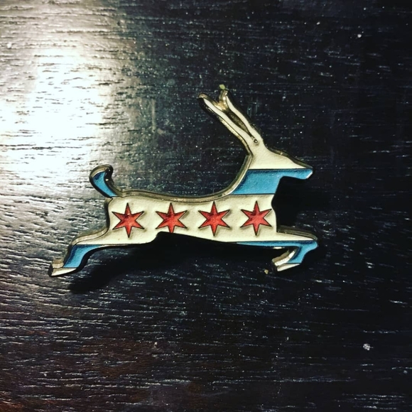 Other | Chicago Flag Antelope Pin Limited Edition Phish | Poshmark